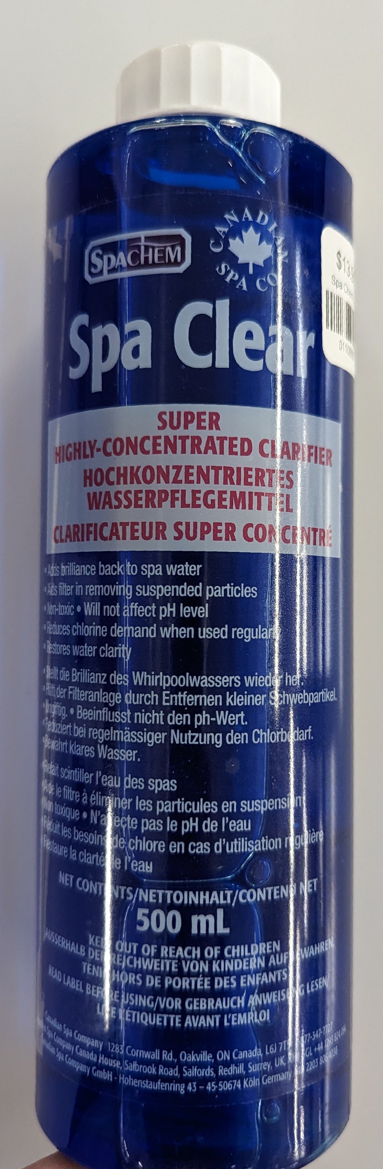 Spa Clear Spa Clarifier (ka-10190)- Great Lakes Hot Tubs
